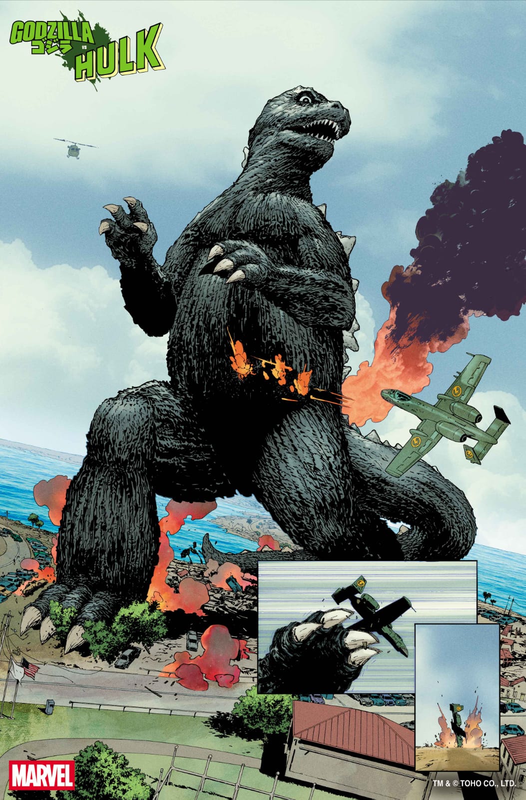 'Godzilla' enfrenta 'Hulk' em minissérie do 'Rei dos Monstros' pela ...