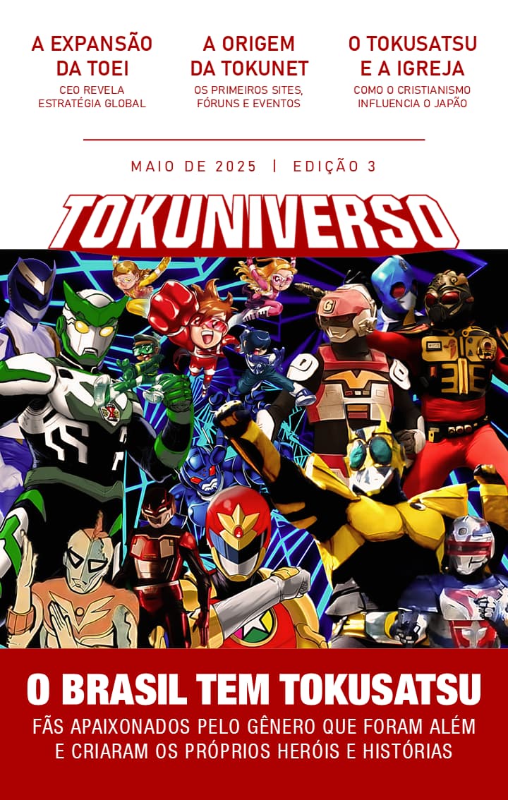 Terceira edição da Tokuniverso fala de tokusatsu com DNA brasileiro ...