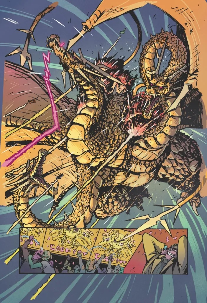 'King Ghidorah' chega ao universo 'Kai-Sei' em 'Starship Godzilla ...