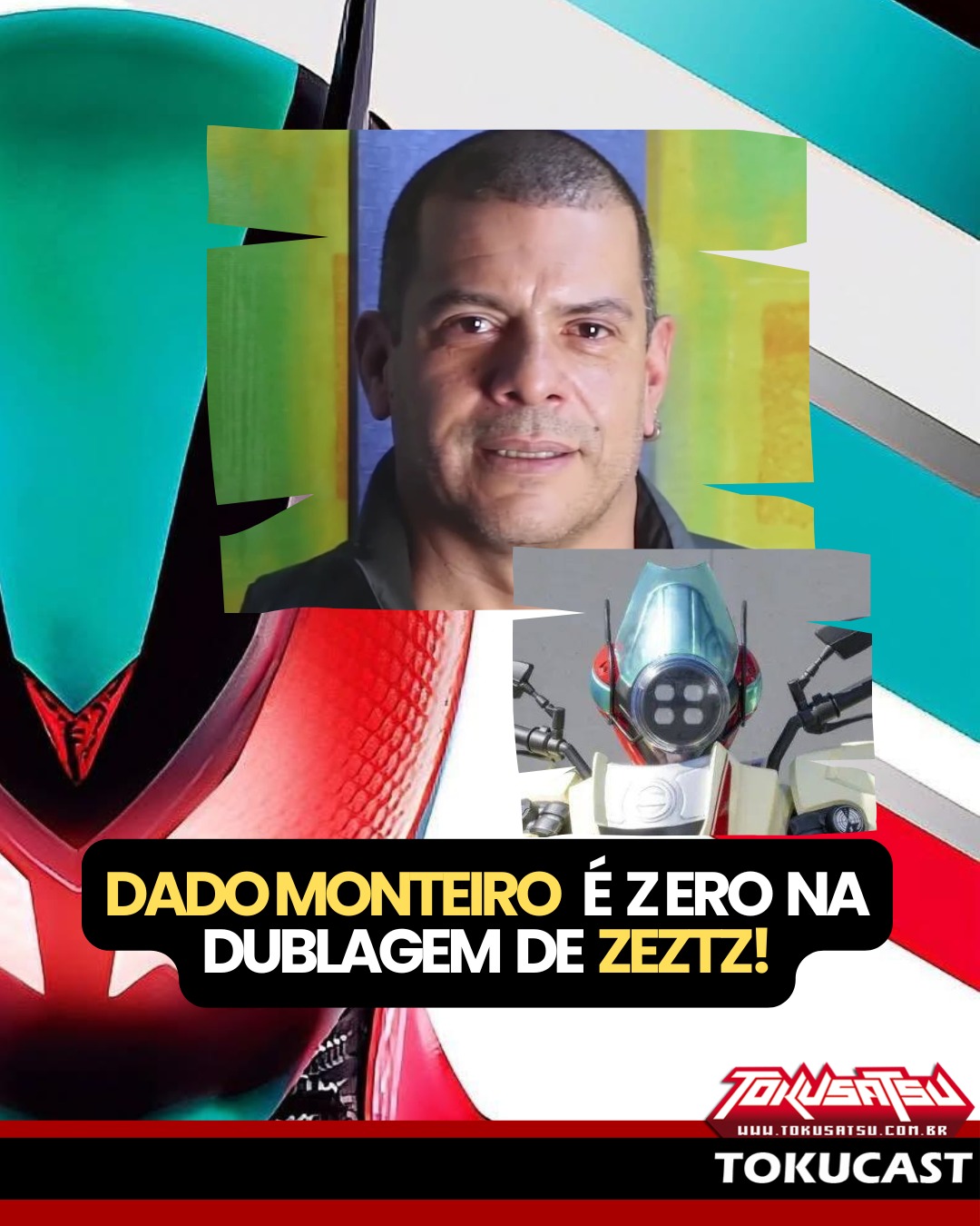Dado Monteiro será a voz de Zero na dublagem de ‘Kamen Rider Zeztz ...