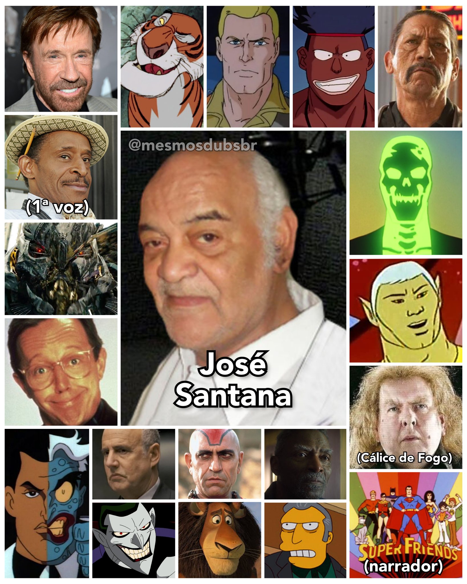 Morre José Santana, dublador de Chuck Norris e ícone da dublagem brasileira, aos 83 anos ...