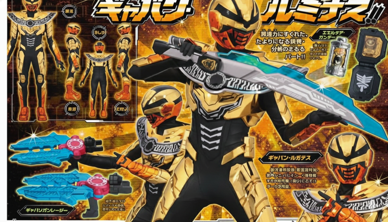 Visuais de 'Gavan Infinity' surgem em vazamento da Televi-kun ...