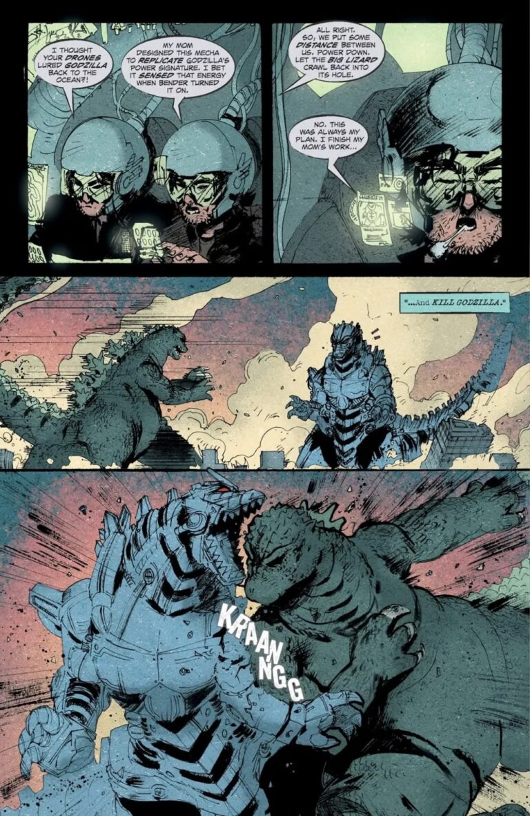 Van Jensen comenta bastidores e ideias por trás de 'Godzilla: Heist ...
