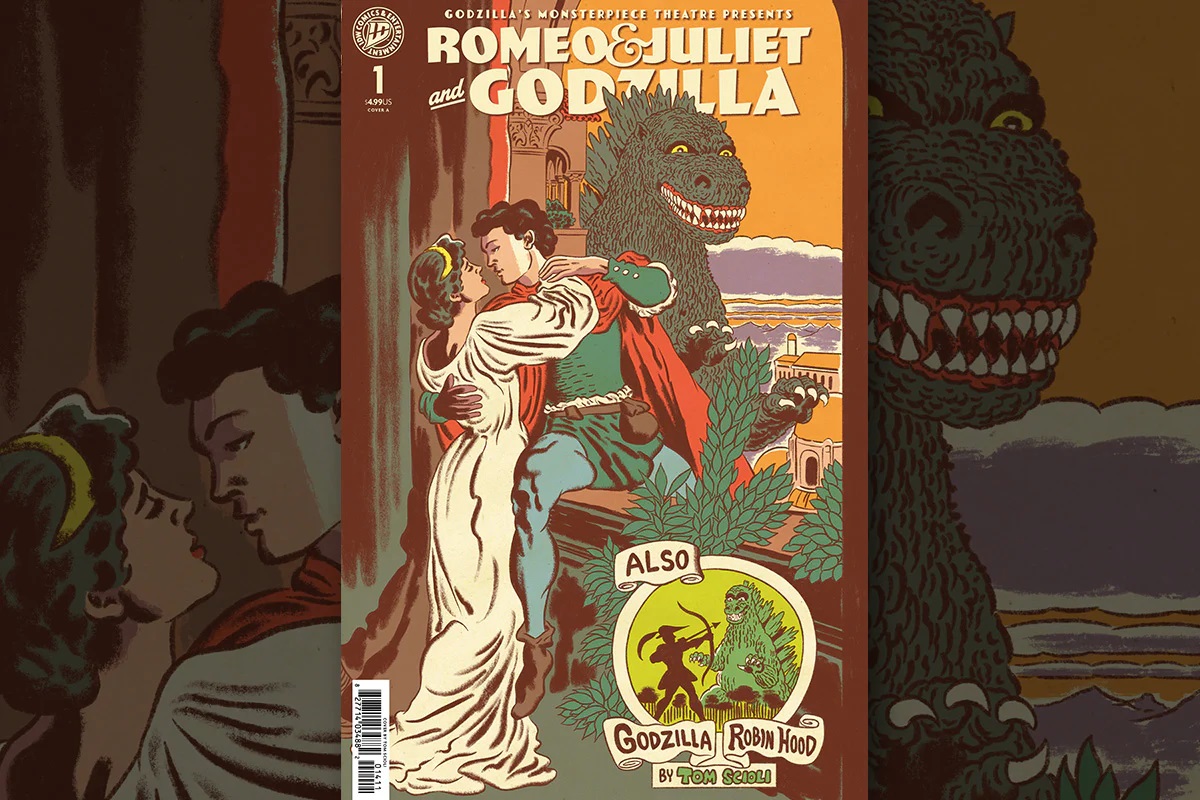 'Godzilla' retorna à literatura clássica em nova linha de quadrinhos da ...