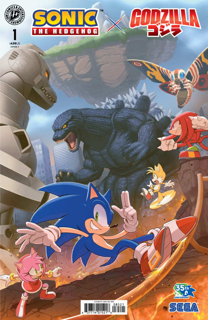 'Sonic the Hedgehog X Godzilla' une dois ícones em minissérie da IDW ...