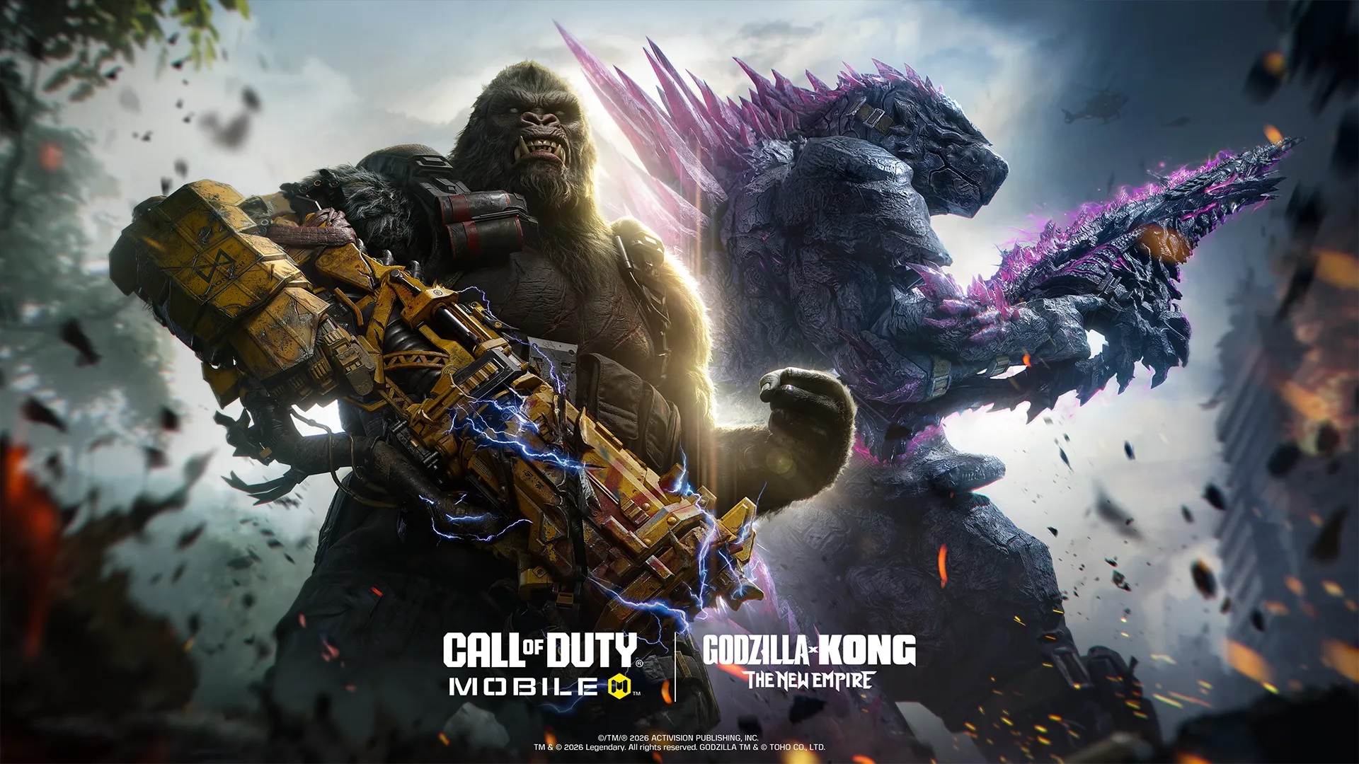 'Call of Duty: Mobile' anuncia nova temporada com 'Godzilla e Kong ...